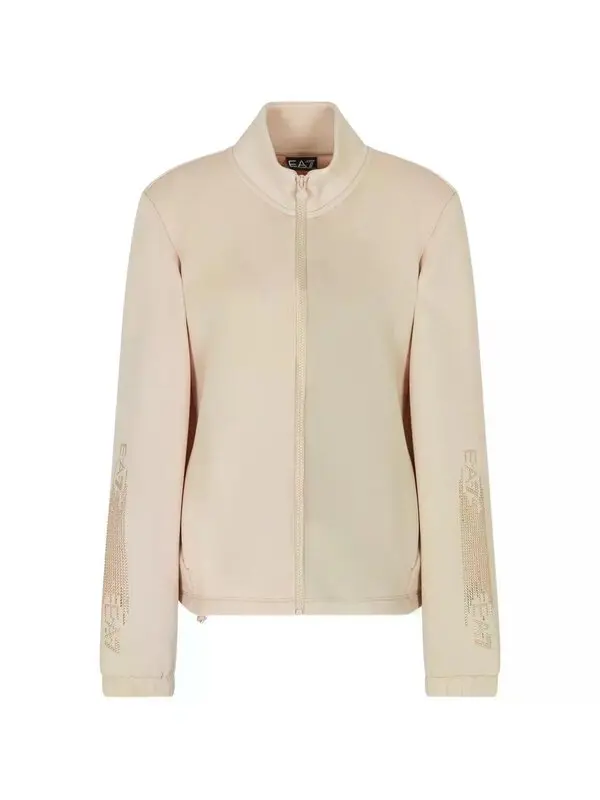 EA7 Zip Embellishment Sweater