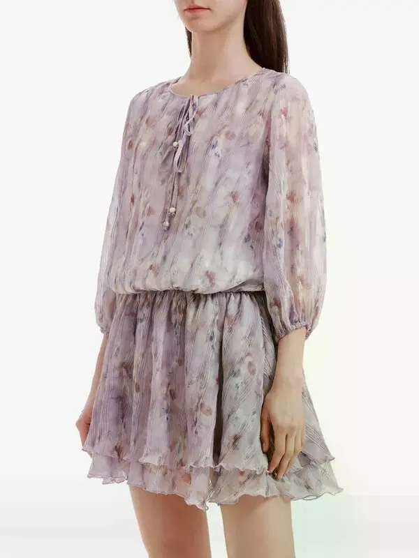B+AB Floral-print Mini Dress