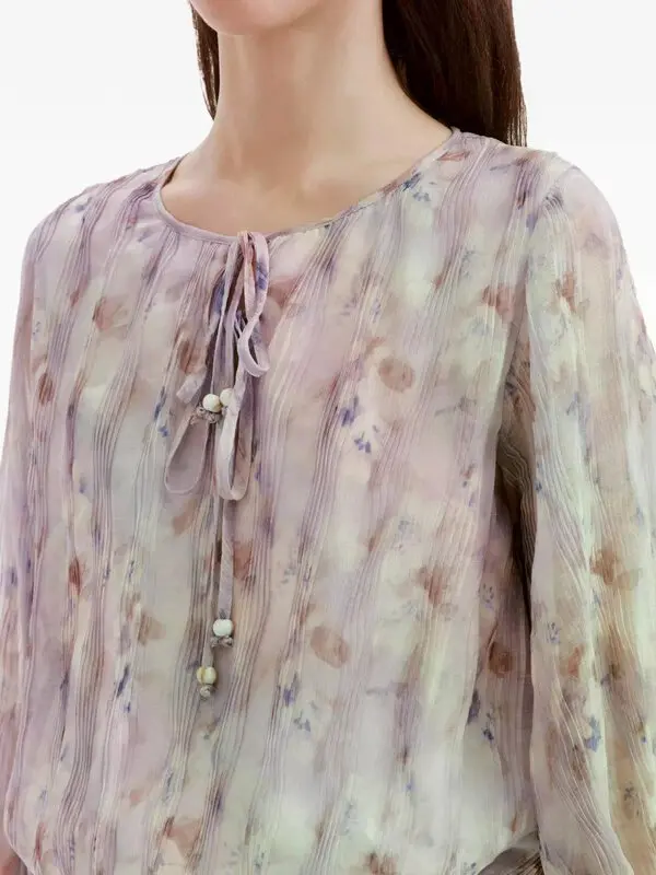 B+AB Floral-print Mini Dress