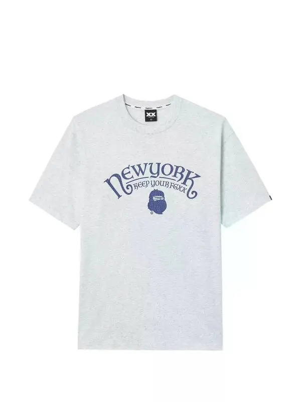 FINGERCROXX Graphic-print T-shirt - Grey