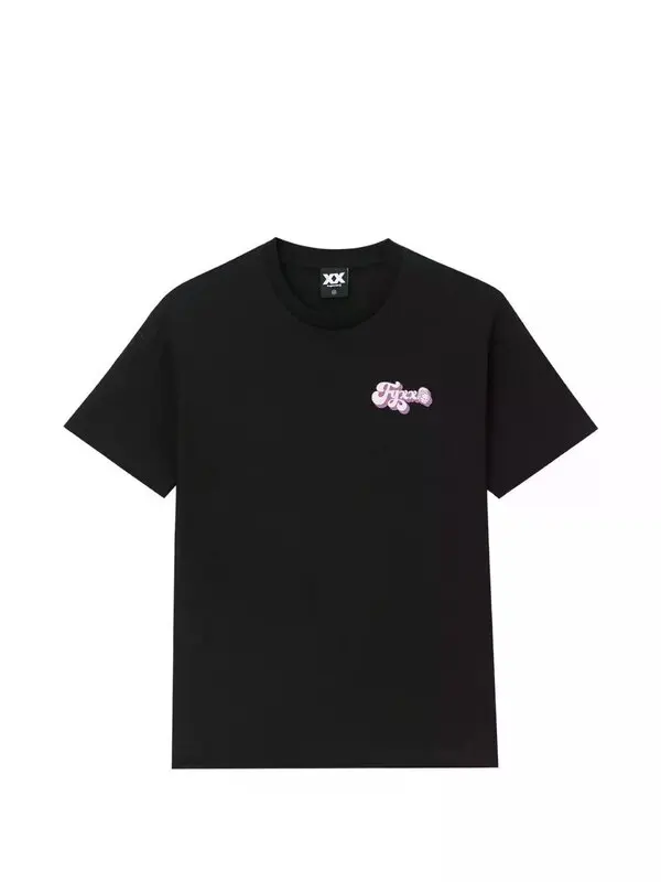 FINGERCROXX Logo-print T-shirt - Black