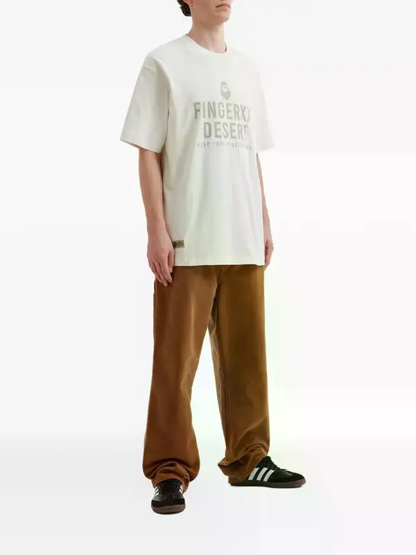 FINGERCROXX Logo-print T-shirt