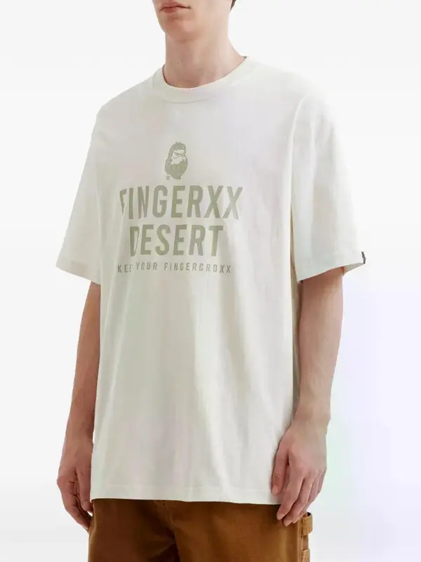 FINGERCROXX Logo-print T-shirt