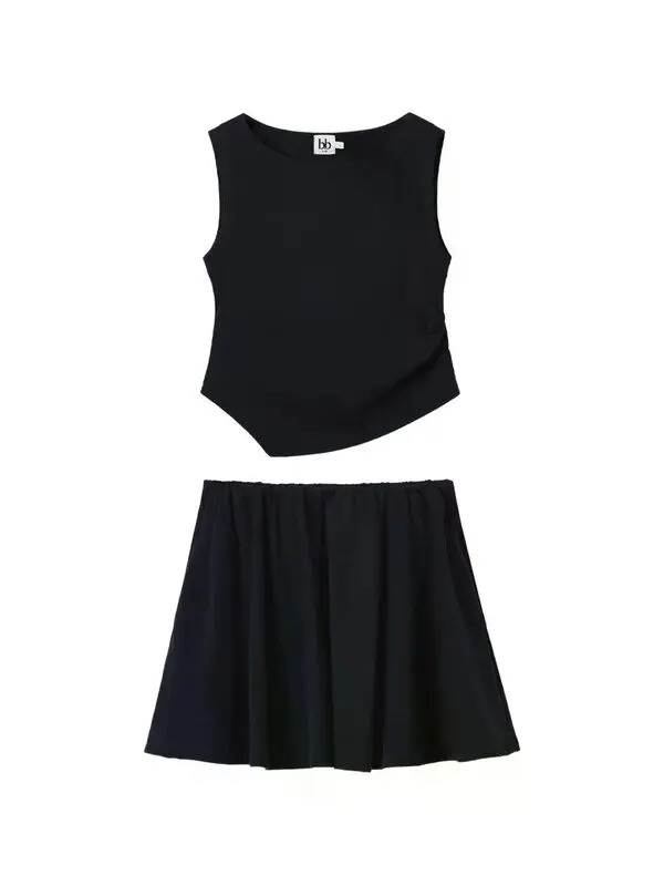 B+AB A-line Mini Skirt - Black