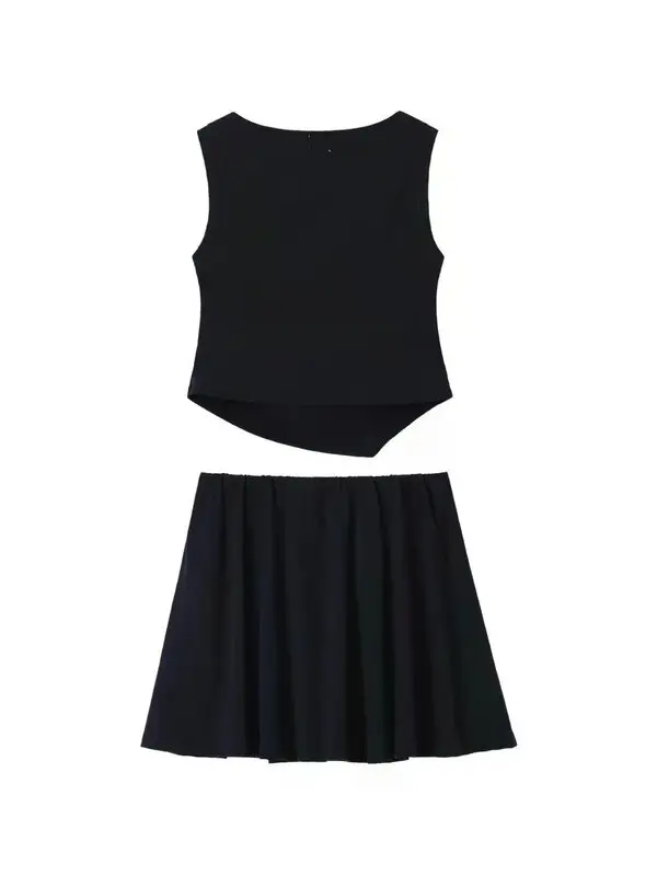 B+AB A-line Mini Skirt - Black