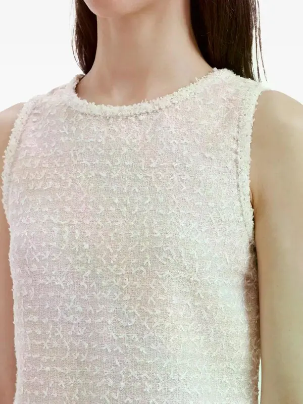B+AB Frayed-details Mini Dress