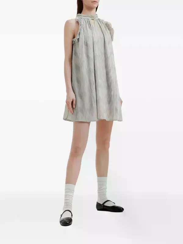 B+AB Abstract-pattern Mini Dress - Grey