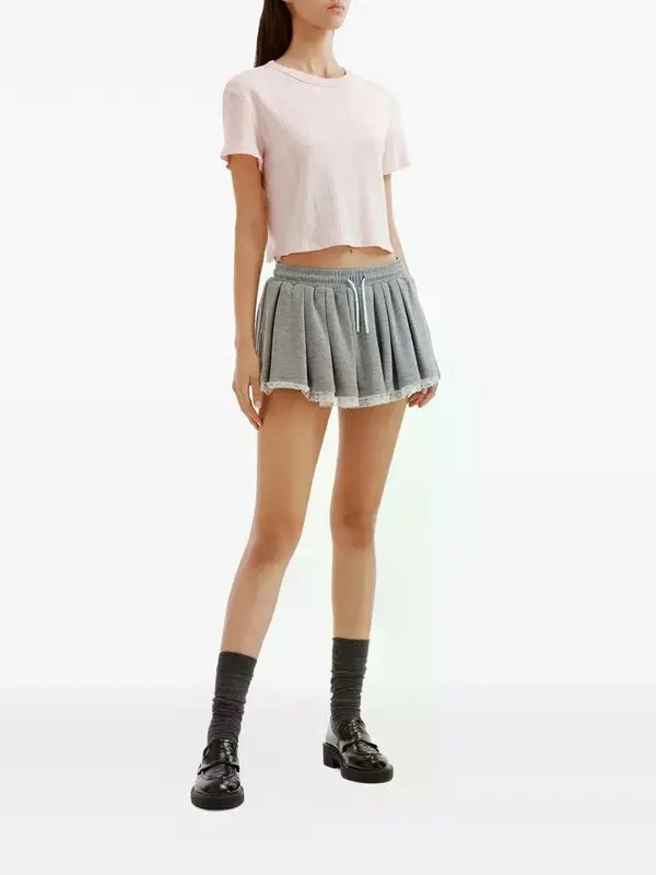 TOUT A COUP Scalloped-trim T-shirt