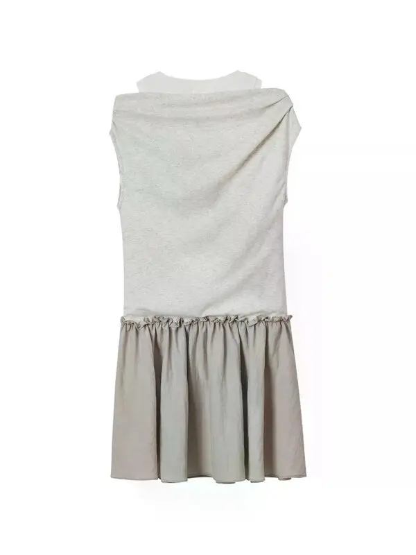 B+AB Layered Ruffled Mini Dress