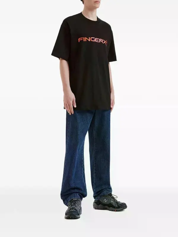 FINGERCROXX Logo-print T-shirt