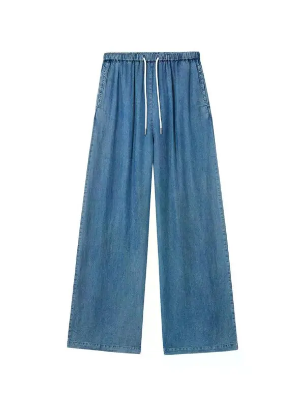 B+AB Drawstring-waistband Wide-leg Jeans
