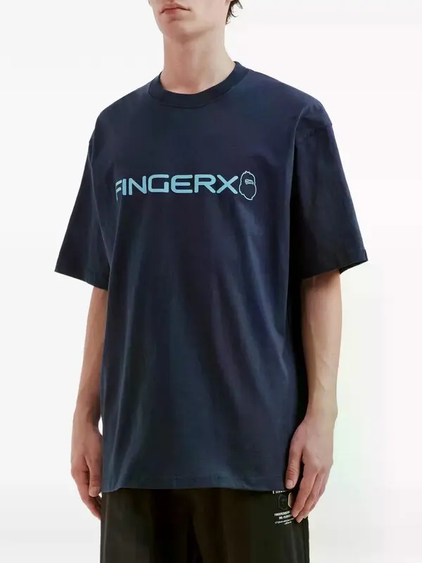 FINGERCROXX Logo-print T-shirt