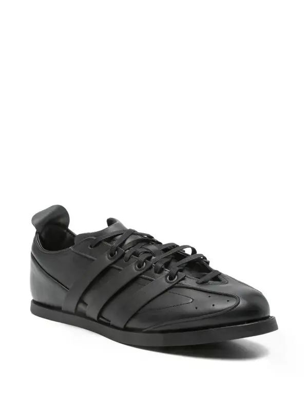 Adidas X Entire Studios Ace Leather Sneakers - Black