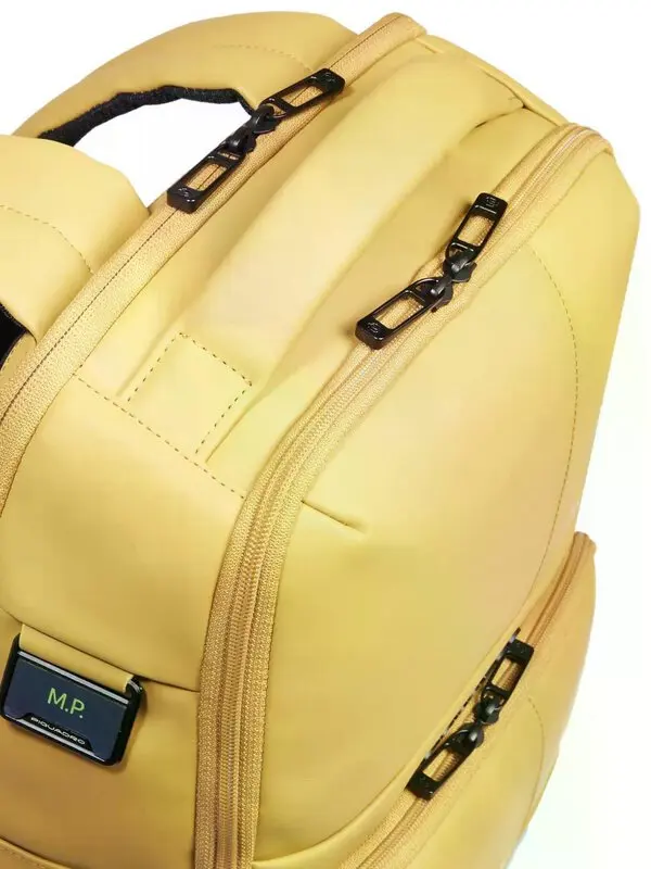 PIQUADRO Logo-plaque Water-resistant Backpack