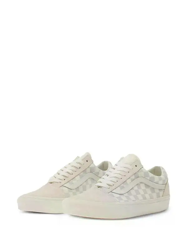 VANS Old Skool Checkerboard Sneakers - Neutrals