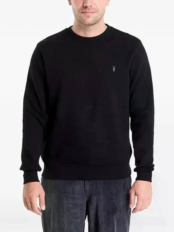 ALLSAINTS Logo-embroidered Sweatshirt - Black
