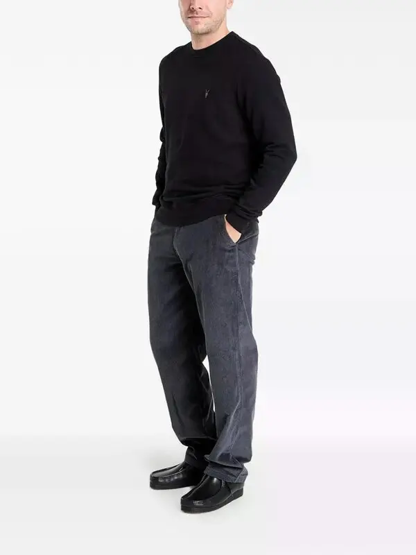 ALLSAINTS Logo-embroidered Sweatshirt - Black