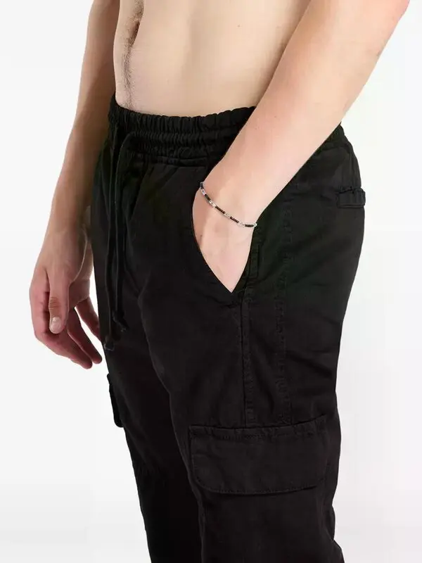 URBAN CLASSICS Drawstring-waist Cargo Track Pants