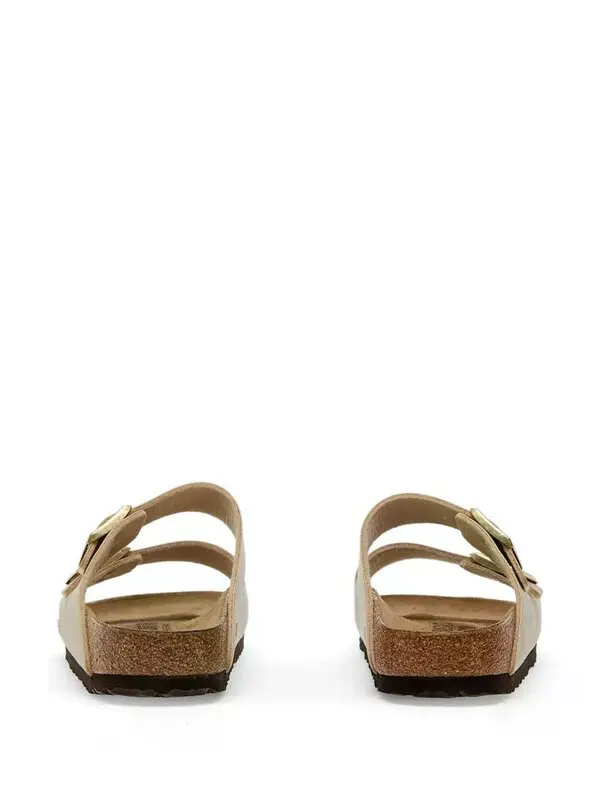 BIRKENSTOCK Arizona Buckle Sandals - Gold