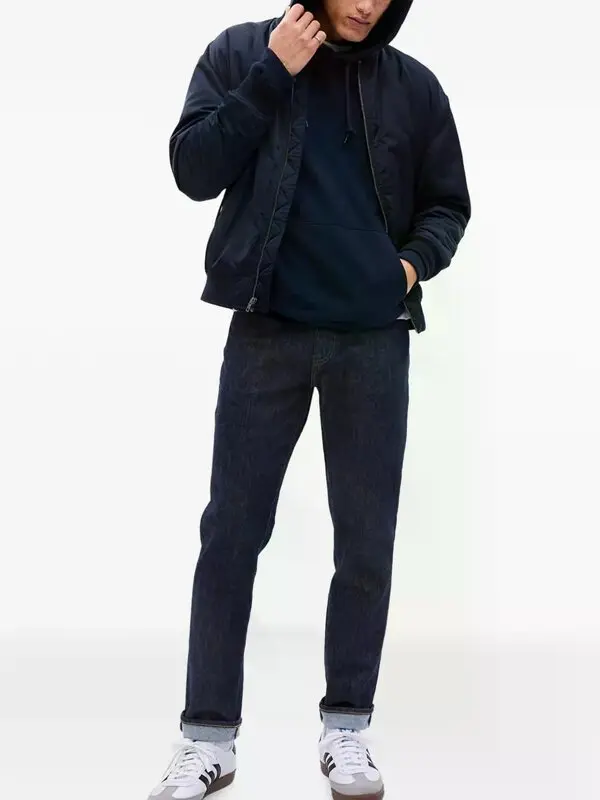 Gap Contrast-stitch Straight Leg Jeans