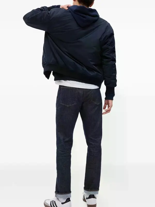 Gap Contrast-stitch Straight Leg Jeans
