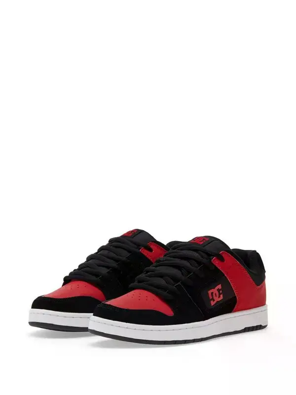 DC SHOES Manteca 4 Panelled Logo-print Sneakers - Black