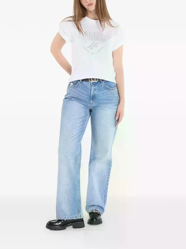 Guess Embellished Logo T-shirt
