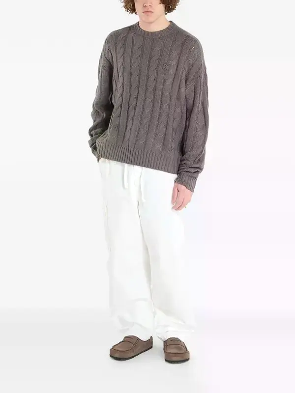KARL KANI Cable-knit Sweater
