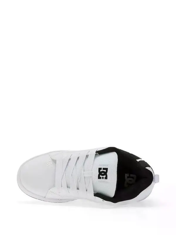 DC SHOES Court Graffik Lace-up Sneakers - White