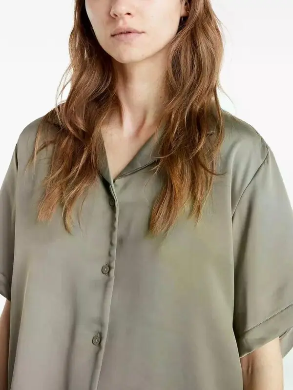 JJXX Short-sleeved Satin Shirt