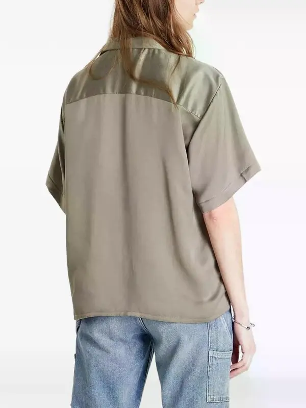 JJXX Short-sleeved Satin Shirt