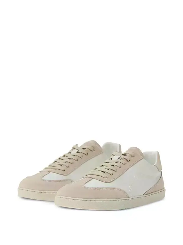 GROUNDIES Panelled Suede Trim Sneakers