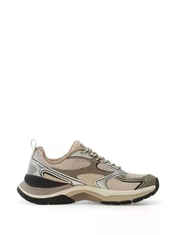 EA7 Mesh-panel Logo-patch Sneakers