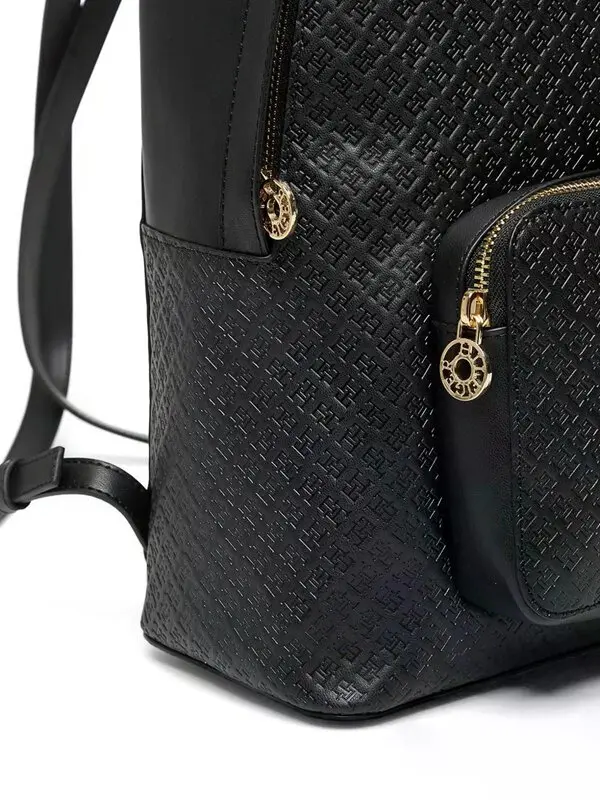Tommy Hilfiger Monogram Embossed Backpack