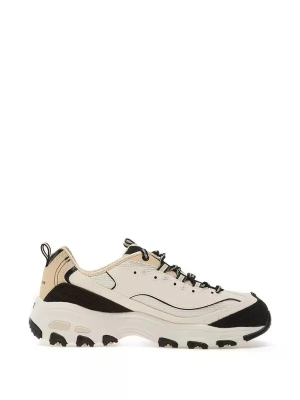 Sketchers D'lites Panelled Sneakers - Neutrals