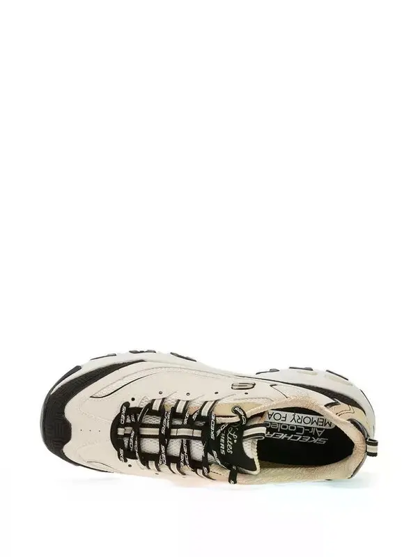 Sketchers D'lites Panelled Sneakers - Neutrals