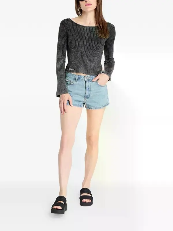 Guess High-rise Denim Shorts