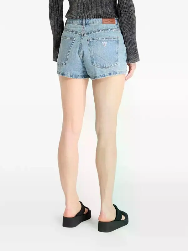 Guess High-rise Denim Shorts