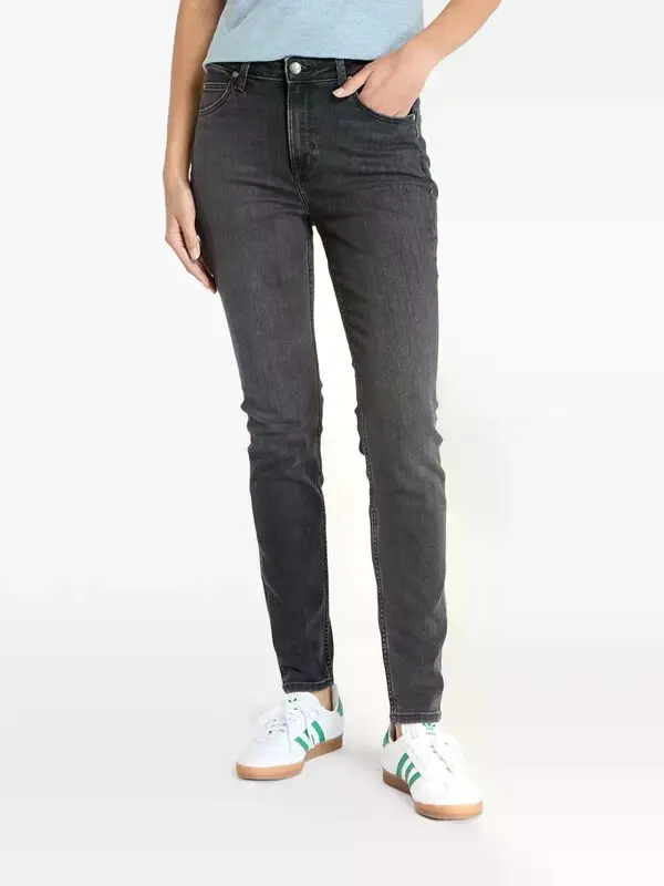 LEEM Faded-wash Jeans - Grey