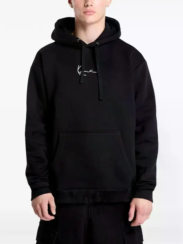 KARL KANI Logo-embroidered Hoodie