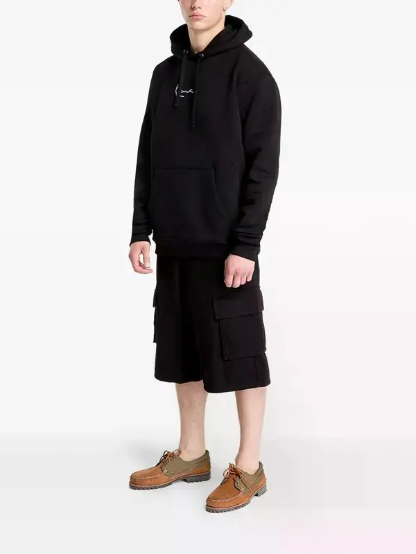 KARL KANI Logo-embroidered Hoodie