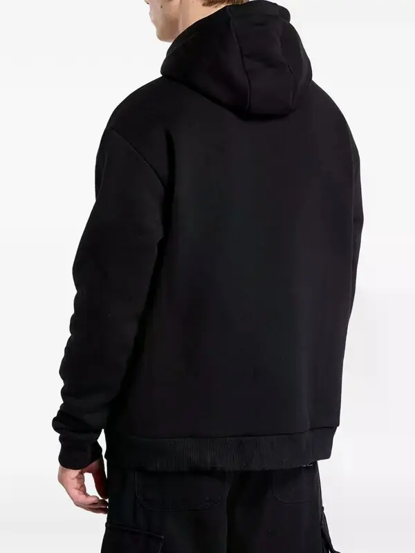 KARL KANI Logo-embroidered Hoodie