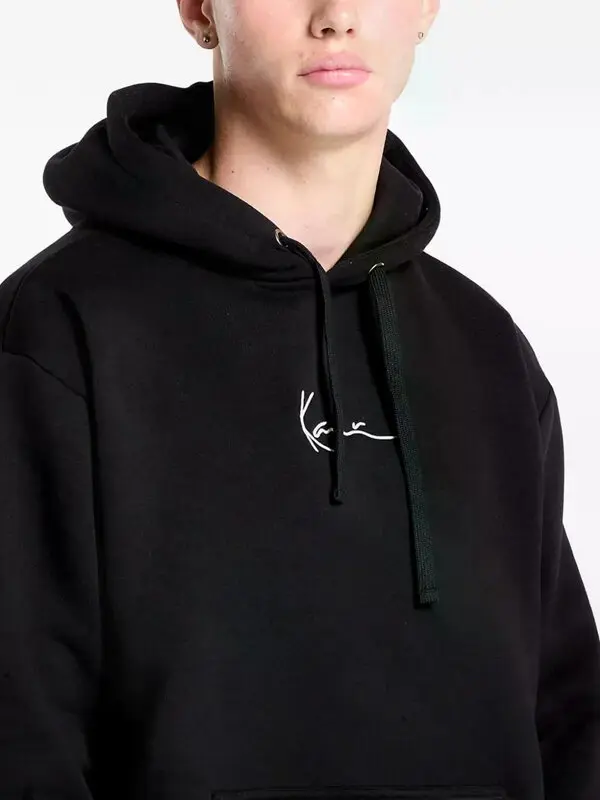 KARL KANI Logo-embroidered Hoodie