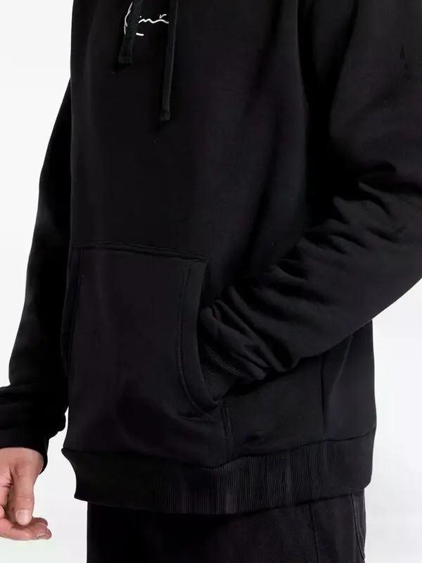 KARL KANI Logo-embroidered Hoodie