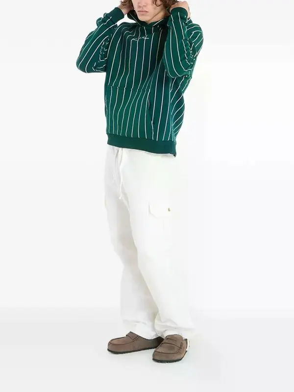 KARL KANI Signature Essential Pinstripe Hoodie