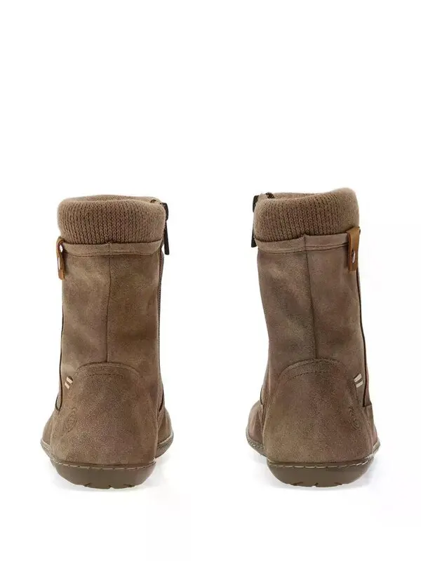 GROUNDIES Iceland Ribbed-knit Boots