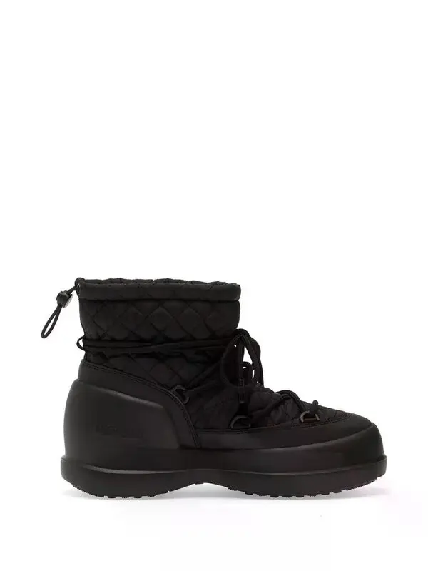Moon Boot Mezzaluna Quilted Lace-up Boots