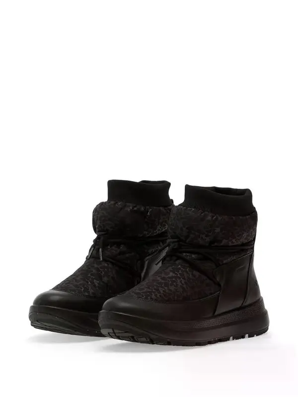 Ecco Solice Leopard-print Boots