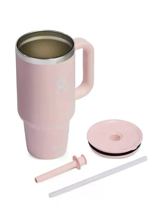 HYDRO FLASK Logo-print Handled 32 Oz Travel Mug