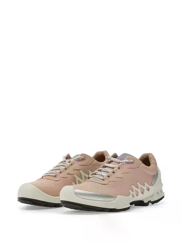 Ecco Biom Aex Leather Sneakers - Pink